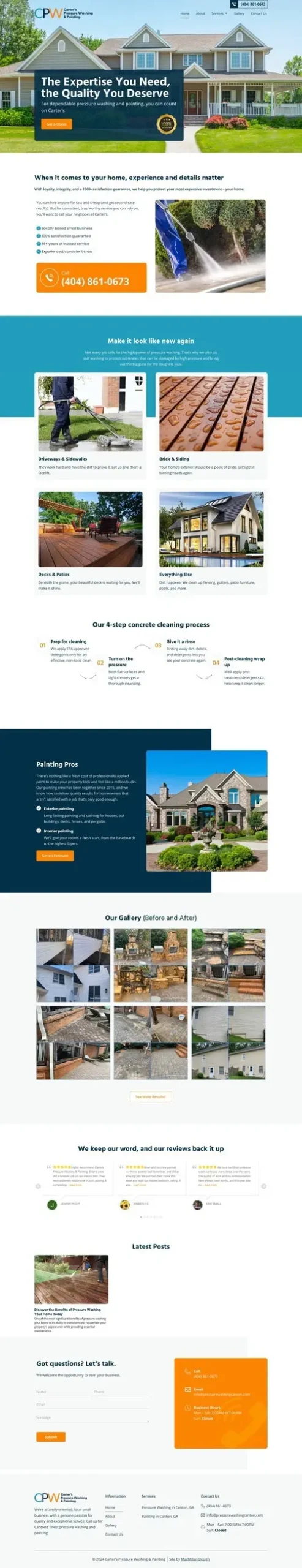 Our work - MacMillan Design