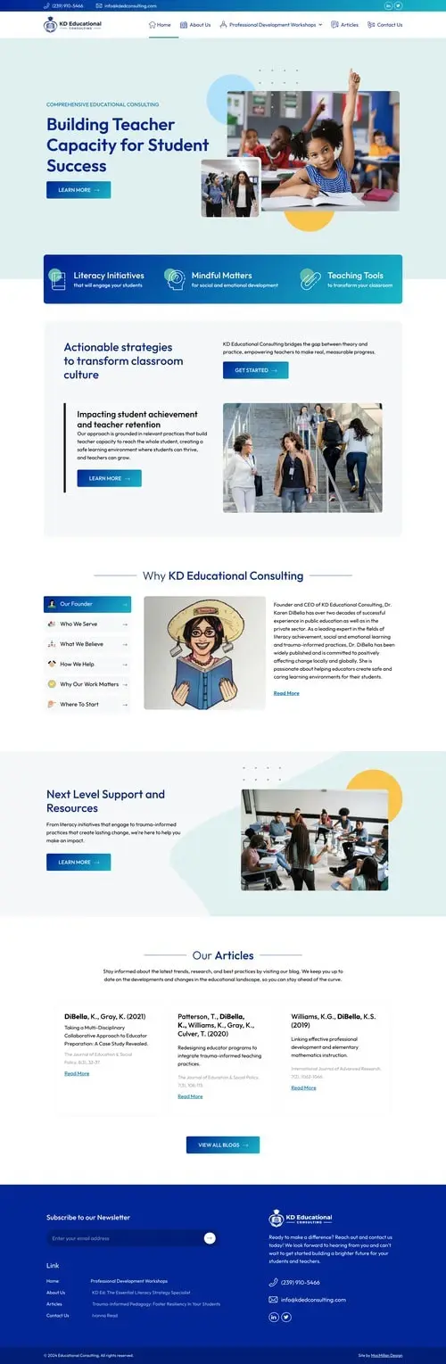 Our work - MacMillan Design